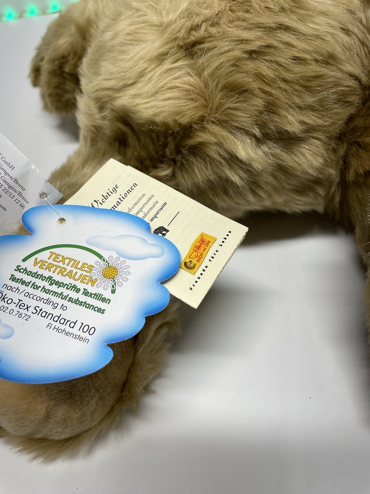 Steiff Teddy Bear Plush Toy "bobby" Cosy Friends Collection S1 for sale ...