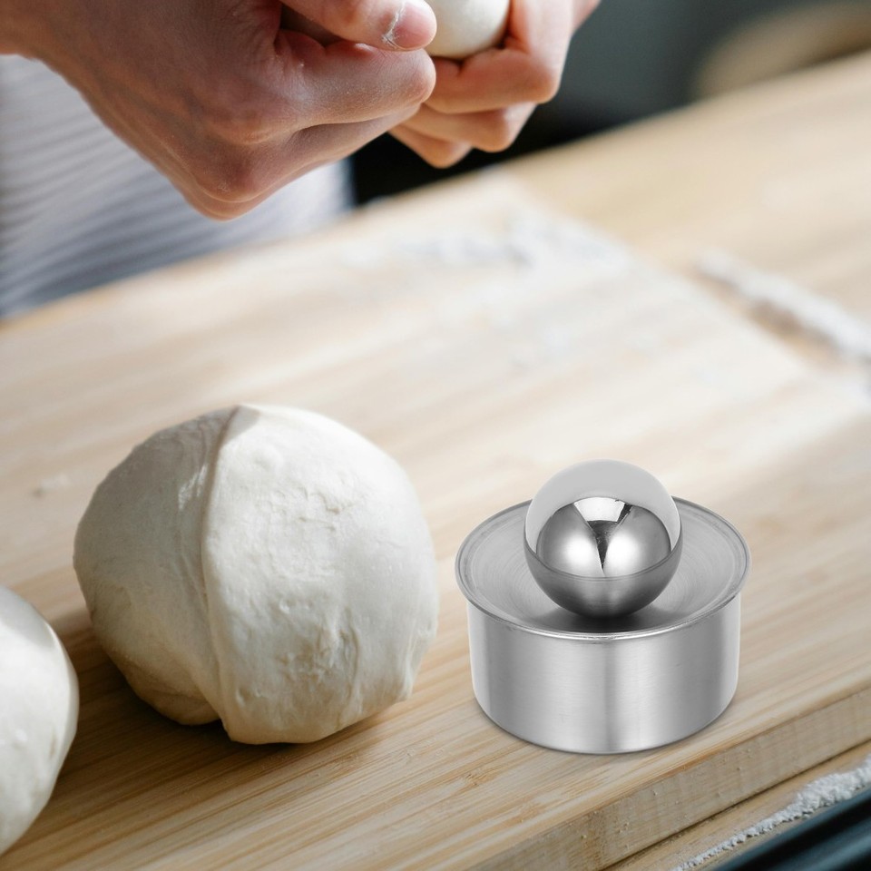 Stainless Steel Dumpling Molds DIY Bao Bun Empanada Dough Presser ...
