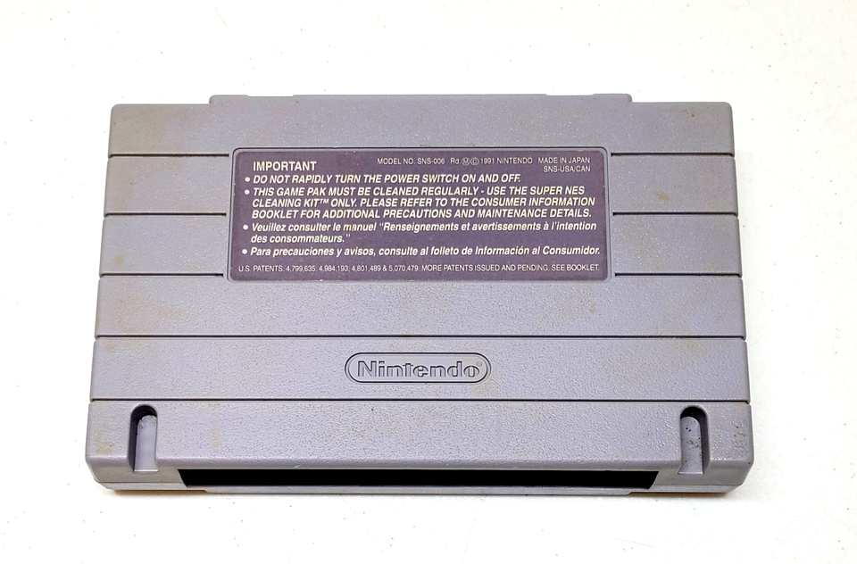 SUPER DOUBLE DRAGON (Super Nintendo, 1992) SNES Authentic Game TESTED ...