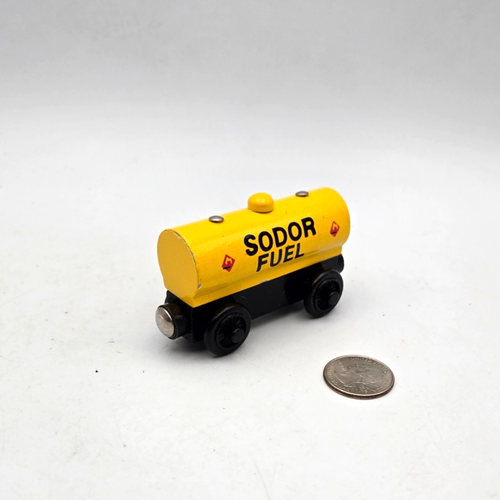 Thomas & Friends Wooden Railway Train Tank Engine Sodor Fuel Tanker Car ...