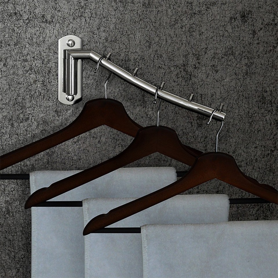 Stainless Steel Hanging Hook Swing Hanging Hook storage hook bathroom ...