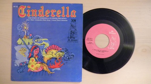 Mr. Pickwick Record CINDERELLA 45rpm 60s | eBay
