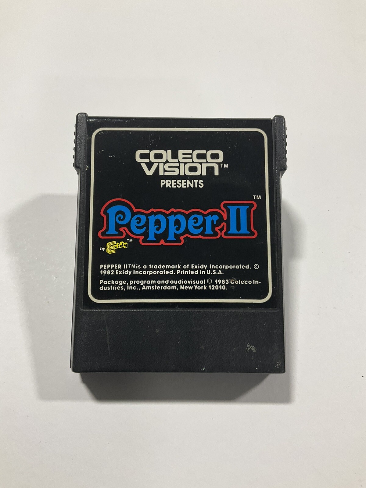 Pepper 2 Coleco Vision Video Game Cartridge Only 1982 Exidy | eBay