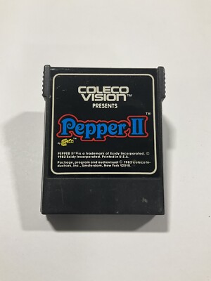 Pepper 2 Coleco Vision Video Game Cartridge Only 1982 Exidy | eBay