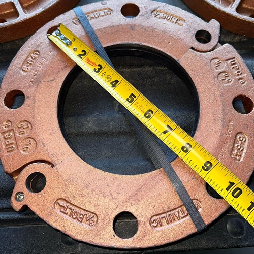 3-PACK ADAPTER VICTAULIC VIC-FLANGE 6-641 COPPER DUCTILE IRON 6 ...