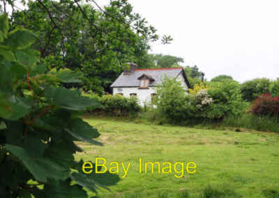 Photo 6x4 Beside the B4395 Pont Llogel White cottage beside the B4395 ...