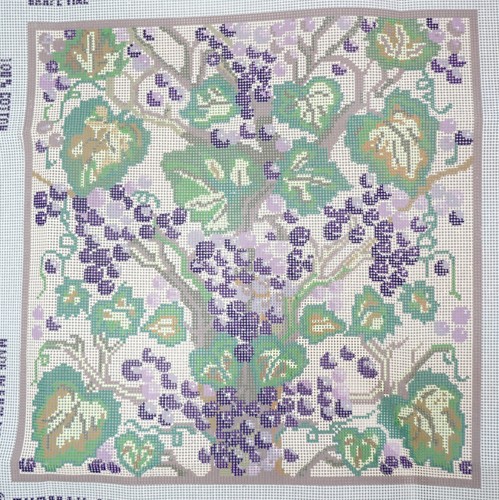 Vtg Old Stock Ehrman Grapevine Tapestry Kit Made in England Judy French ...