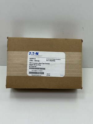 EATON IZMX-THV164 NRX UNIVERSAL SHORT TYPE TERMINAL ADAPTER KIT FOR 4P ...