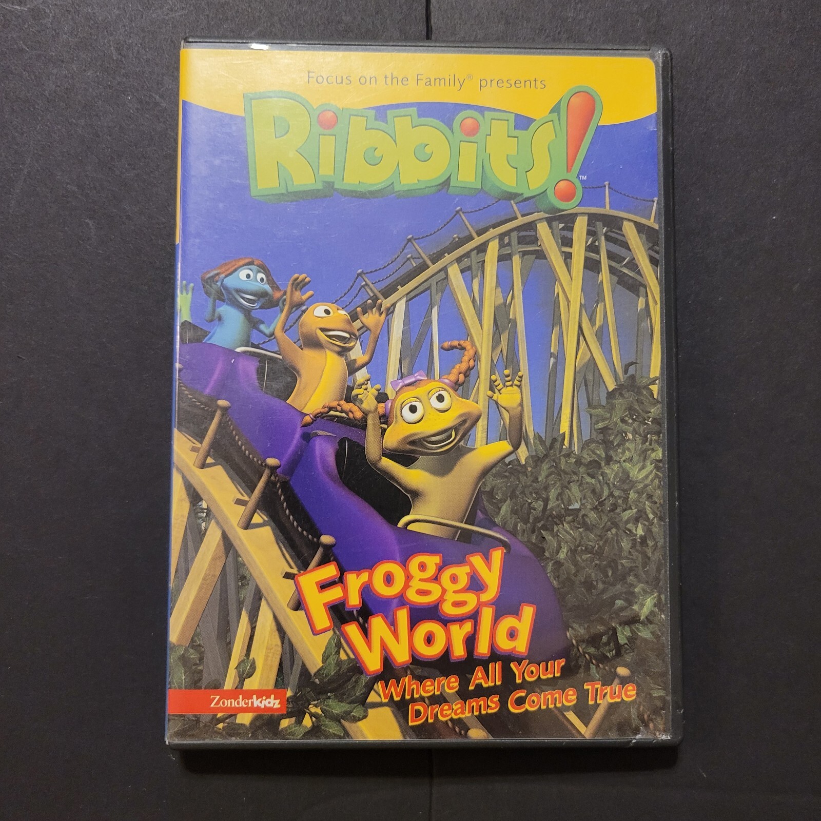 Focus on The Family Ribbits DVD Froggy World Where All Your Dreams Come ...
