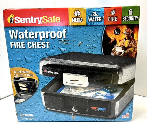 Sentry Safe Waterproof Fire Chest HD2100HB New in Box | eBay