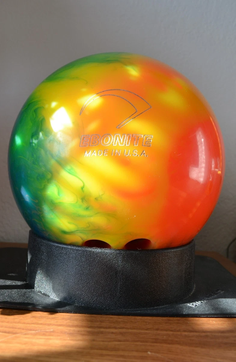 Blue And Orange Bowling Ball