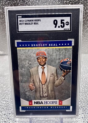 2012-13 Hoops NBA BRADLEY BEAL #277 Rookie Card RC SGC 9.5 Mint+ ...