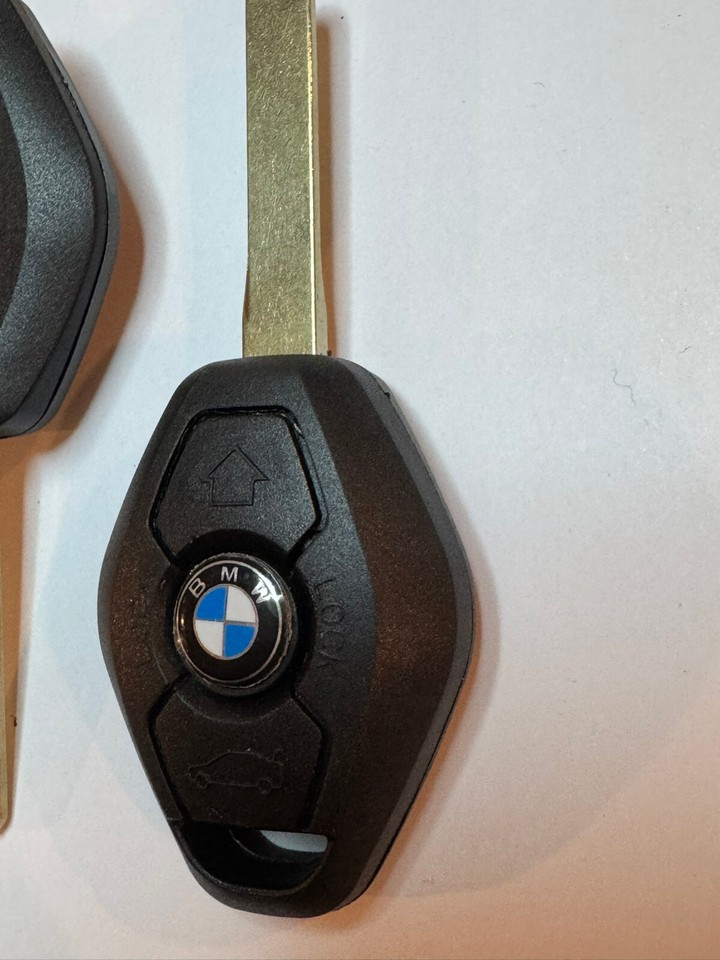 NEW VIRGIN KEY FOR BMW E46 X5 X3 Z4 CHIP id44 KEYLESS ENTRY CAR FOB ...