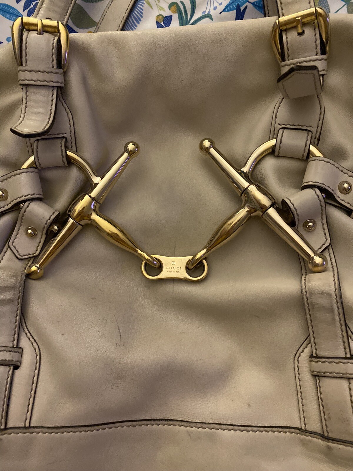 GUCCI 85th ANNIVERSARY Snaffle Horsebit Boston Tote S… - Gem