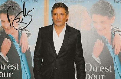 Autographe sur photo : Pascal Elbé, ( 12,5 x 19 ) | eBay