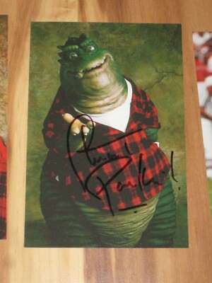 STUART PANKIN Signed 4x6 DINOSAURS SHOW Photo EARL SINCLAIR AUTOGRAPH ...
