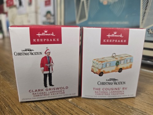 NIB Hallmark Christmas Vacation 2023 THE COUSINS' RV & CLARK GRISWOLD ...