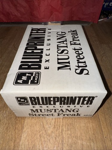 1:25 AMT ERTL BLUEPRINTER Exclusive Mustang Street Freak Model Kit New ...