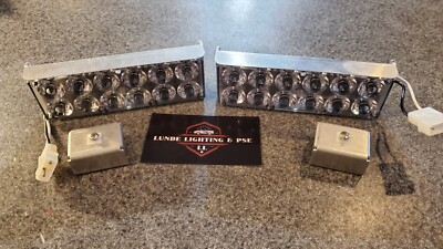 Whelen Liberty Super High Intensity WHITE LED Takedowns Pair Lightbar ...