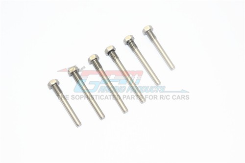 For Traxxas Maxx-STAINLESS STEEL FRONT/REAR SUSPENSION SCREW PIN -6PC ...
