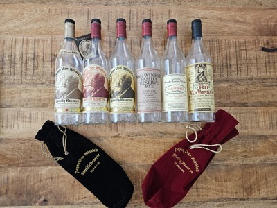 Pappy Van Winkle Bottle Set (23,20,15,13,12,10) | eBay