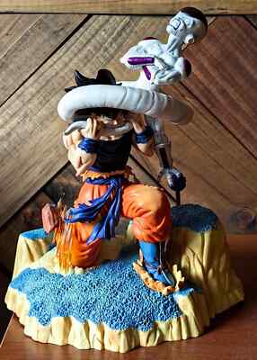 27cm Pvc Dragon Ball Z Figure Son Goku Bite Frieza Figurine Anime ...