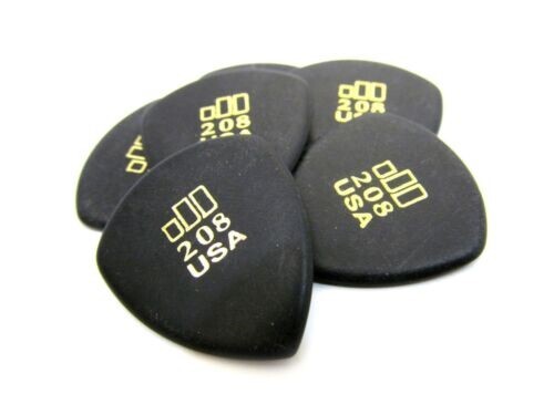NEW Dunlop Jazztone 208 2mm Large, Pointed Tip Guitar Picks (6 ...