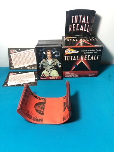 skybox 1990 Total Recall Movie Trading Card FULL SET 1-110 Missing Mars ...
