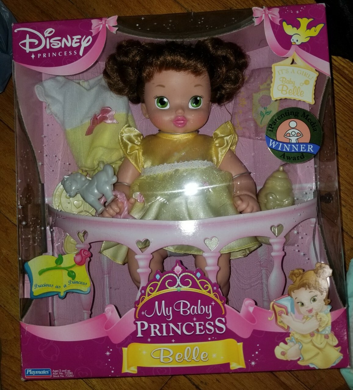 Disney My Baby Princess Belle/ Ariel 2004 Playmates Toys New In Box ...