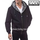 Pro Club Pile Full Zip Up Hoodie Heavyweight Thick Jacket Sweatshirts ...