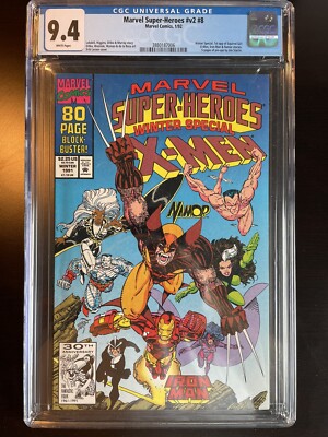 Marvel Super-Heroes #8 CGC 9.4 - 1st Appearance of Squirrel Girl 1992 ...
