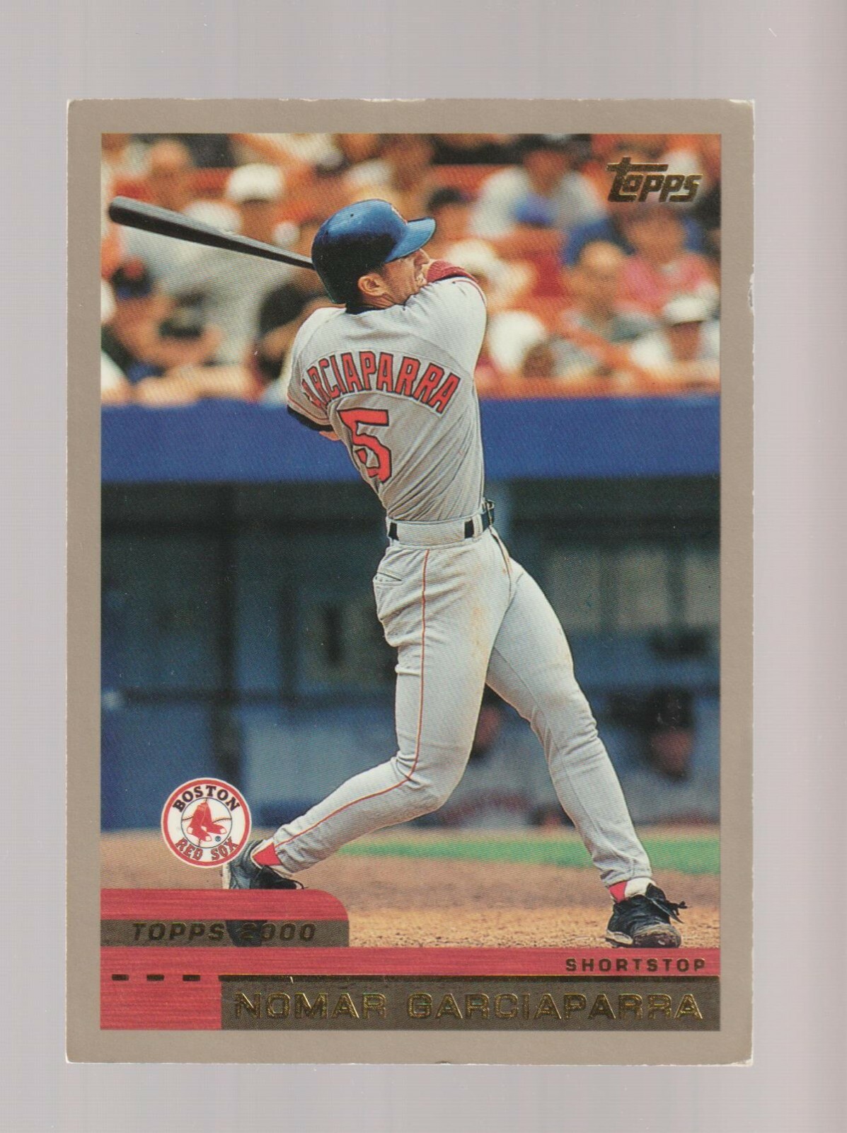 2000 Topps Oversize #8 Nomar Garciaparra card, Boston Red Sox, low grade | eBay