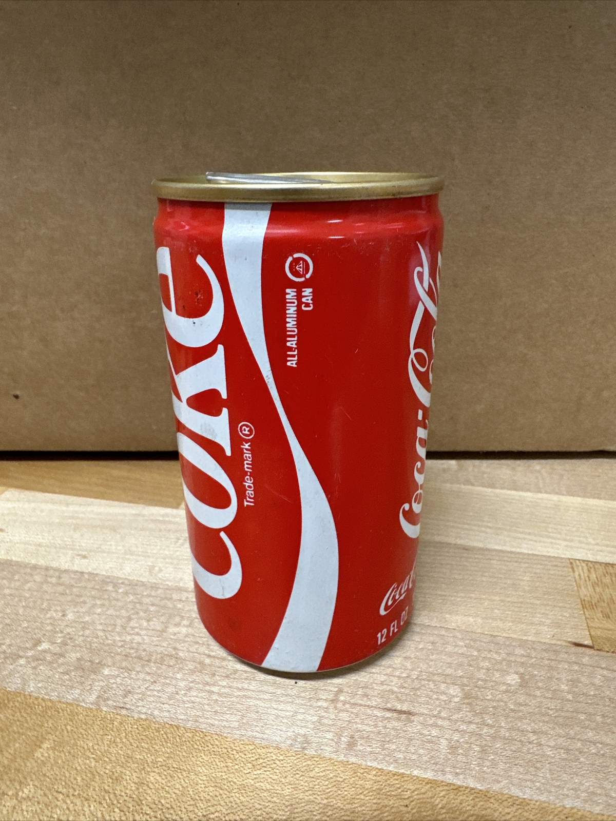 1984 World Champions Detroit Tigers Tom Brookens Coca-Cola Coke Can Box ...
