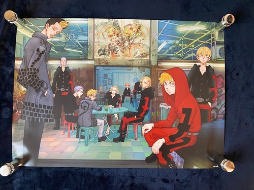 Tokyo Revengers Art Poster B2 20.28x28.66in Original Exhibition Japan ...