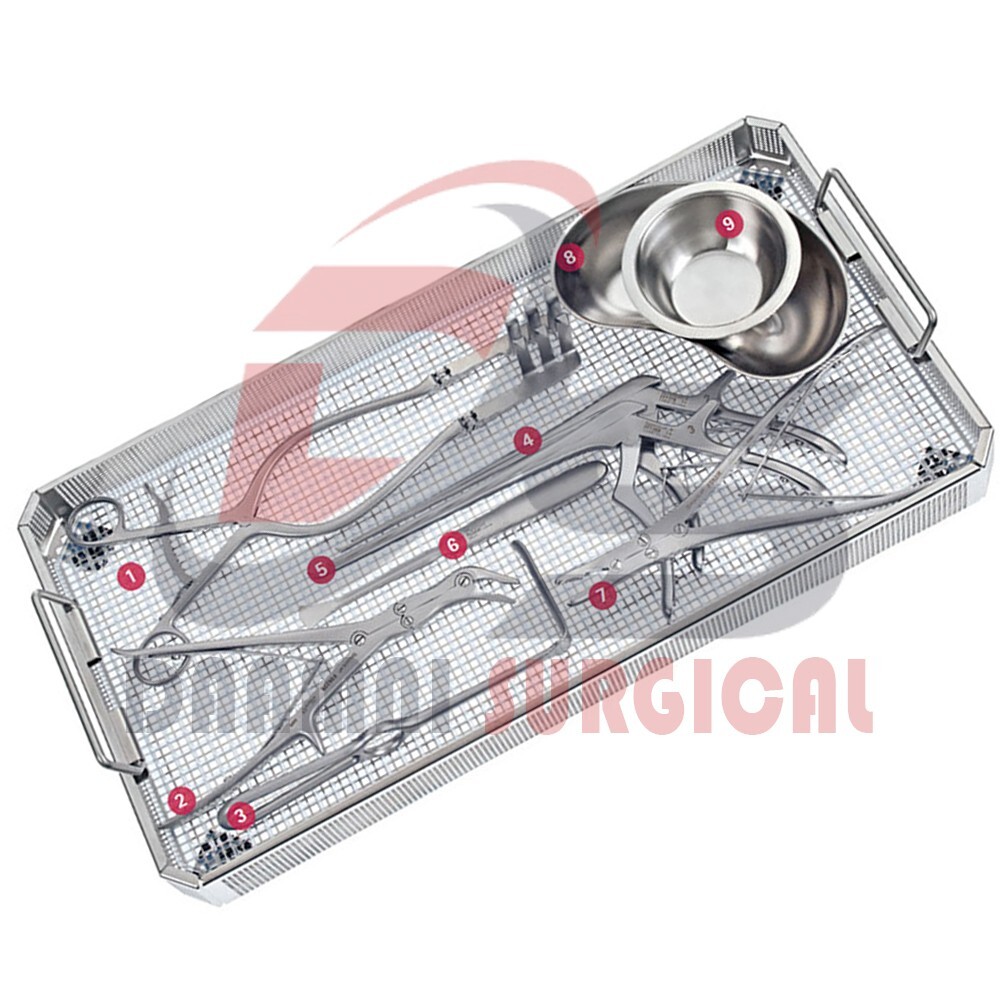 Cranial Set Tray Instruments General Neurosurgery 12 Pcs Complete ...