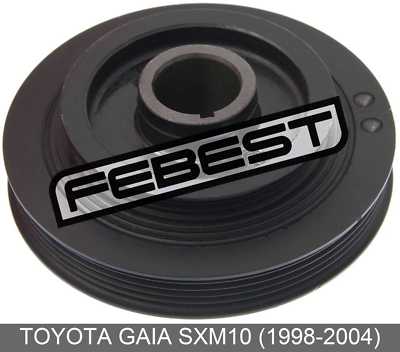 Crankshaft Pulley Engine 3Sfe/4Sfe/5Sfe/5Sfne For Toyota Gaia Sxm10 ...