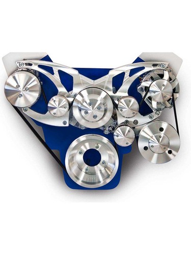 March Performance March Pulley Set Ford 302-351C Serpentine With A/C ...
