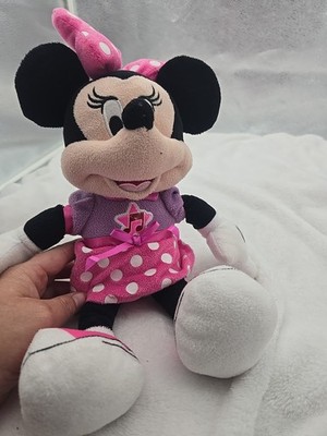 Disney Clubhouse 14" Fun Minnie Mouse Plush Singing Talking (Works) | eBay