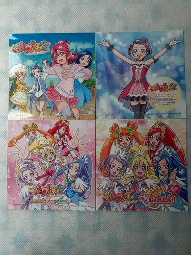 Doki Doki Pretty Cure CD First Time Bonus Sticker 9 Sheets | eBay