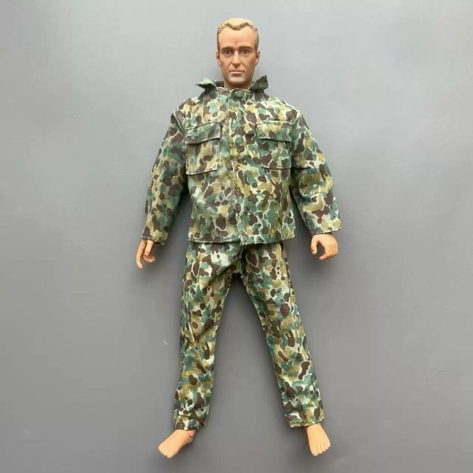 1:6 Action Figure Clothes Soldier Uniform Suit for 12" Male Action ...