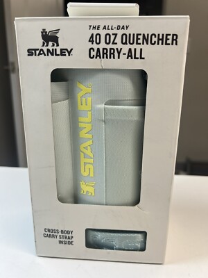 Stanley MIST Mint Green & Yellow All Day 40 OZ Quencher Carry-All ...