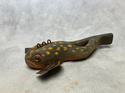 Vintage Frog-ice fishing, spearing decoy, Unmarked | eBay