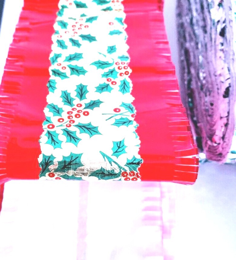 CHRISTMAS CAKE FRILL Festive Ribbon Frills Banding Xmas Choose Design ...