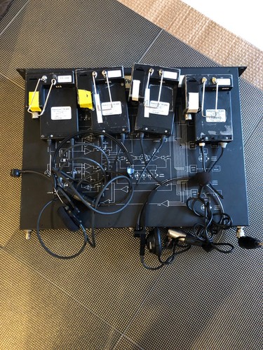 Telex RadioCom BTR-800 Rcvr 4-TR-800 Beltpacks, 1-Antenna, 2-Telex ...