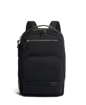 NEW TUMI Harrison Warren Backpack black carry-on laptop bag travel ...