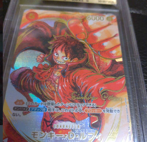 BGS 10 One Piece Card Monkey D. Luffy ST01-012 OP-05 Eiichiro Oda ...