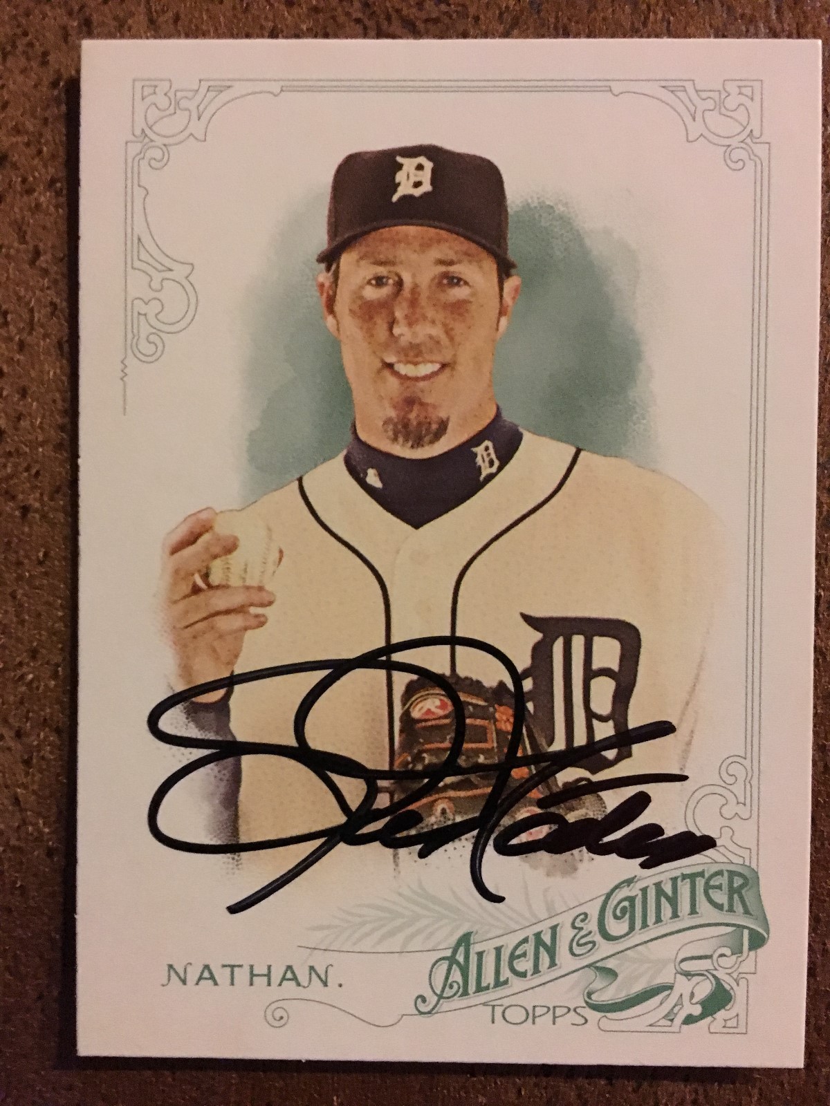 Joe Nathan Autographed 2015 Topps Allen & Ginter Baseball Card #295 | eBay