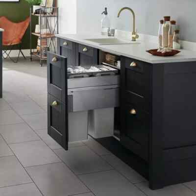Howdens Discontinued Fairford Charcoal Kitchen Range | eBay UK