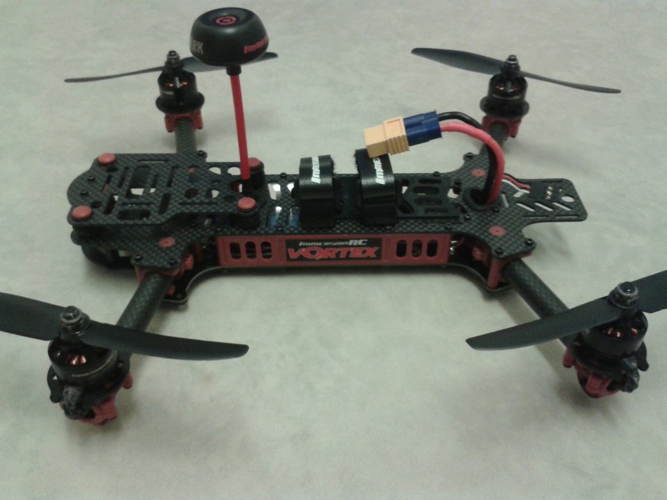 ImmersionRC Vortex 285 RC Racing Drone Quadcopter OSD FPV Camera 5030 Props Case | eBay