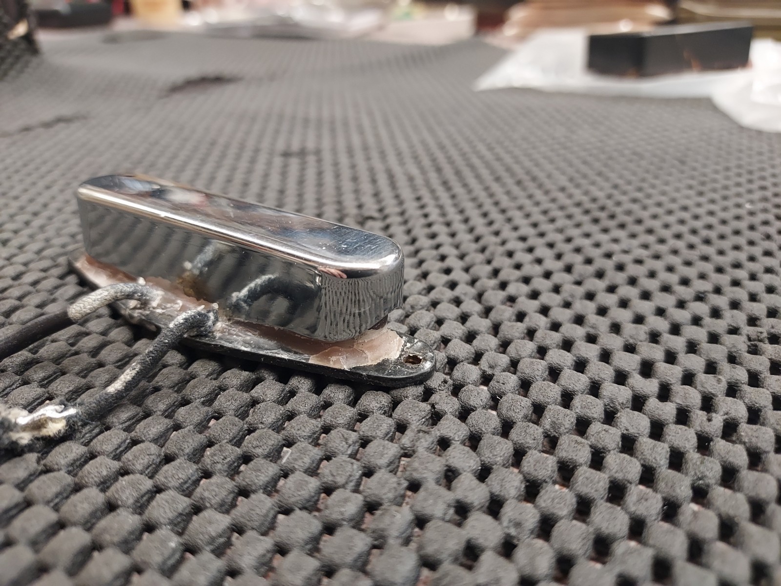 Early 70s Fender Telecaster Pickup Needs Rewind Tele Neck Pickup | eBay